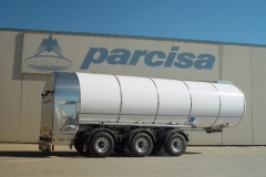 Fabricación de cisternas de aluminio, acero inoxidable, y acero al ...